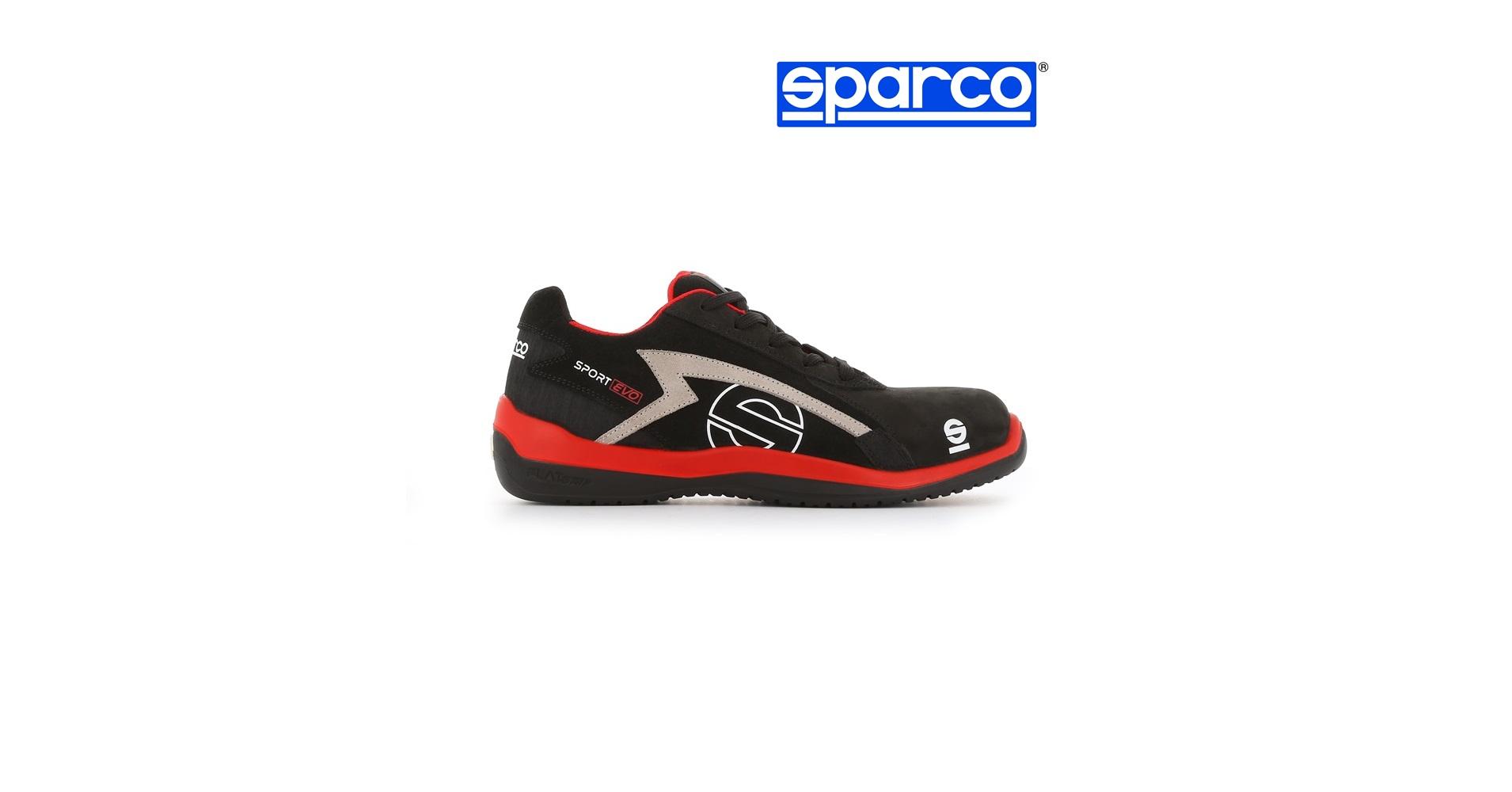 Sparco Sport Evo S3 SRC munkavédelmi cipő, piros-fekete - Munkavédelmi cipők